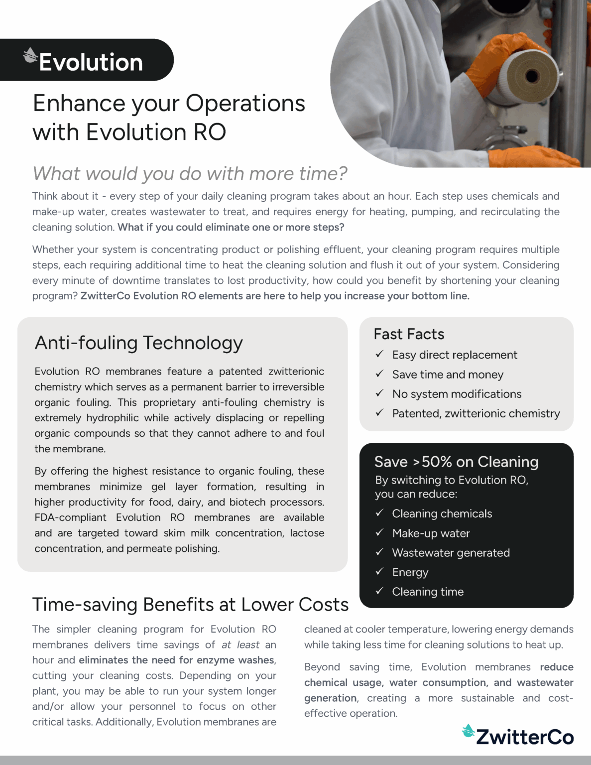 Evolution RO One Pager - ZwitterCo